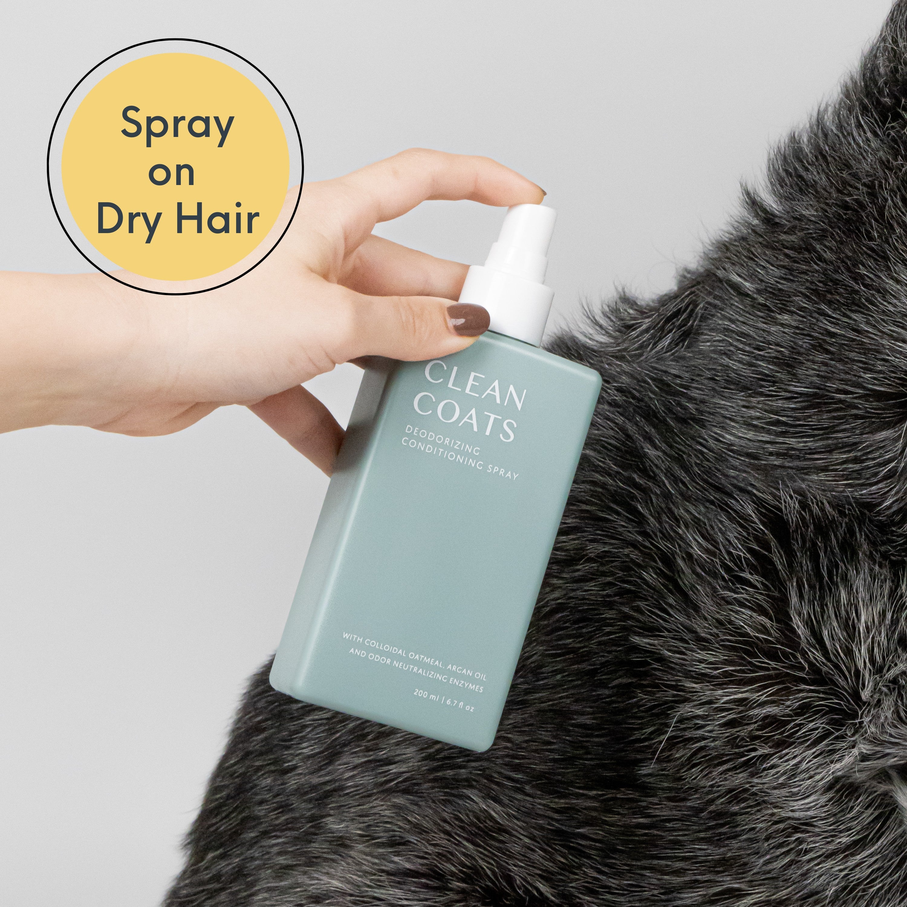 Deodorizing Conditioning Spray – Clean Coats